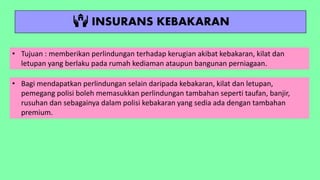 MM Tingkatan 5, 3.1.1 insurans | PPTX