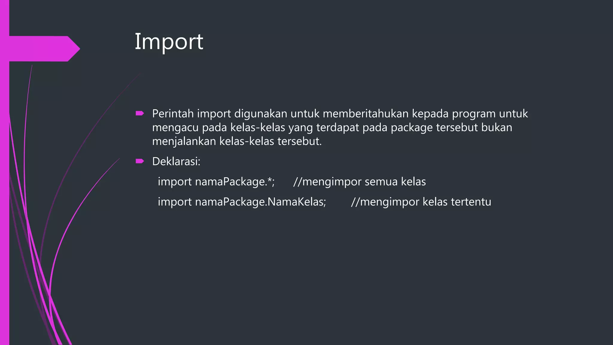3. struktur program java | PPT