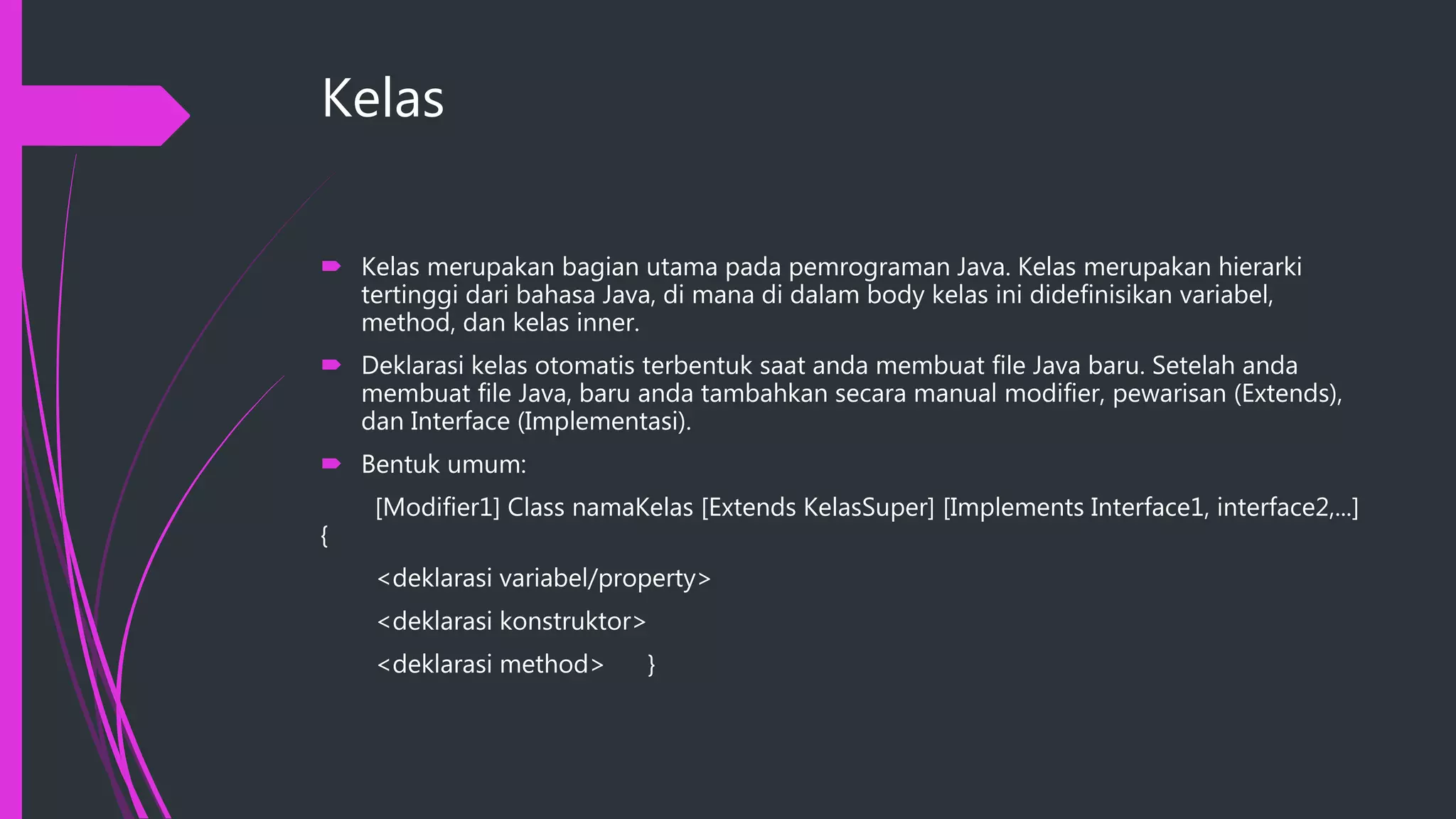 3. struktur program java | PPT