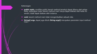 3. struktur program java | PPT