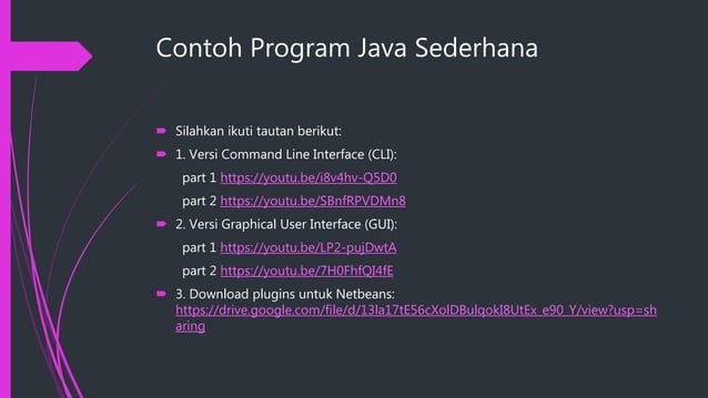 3. struktur program java | PPT