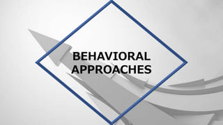 Approaches of Management_ppt | PPTX
