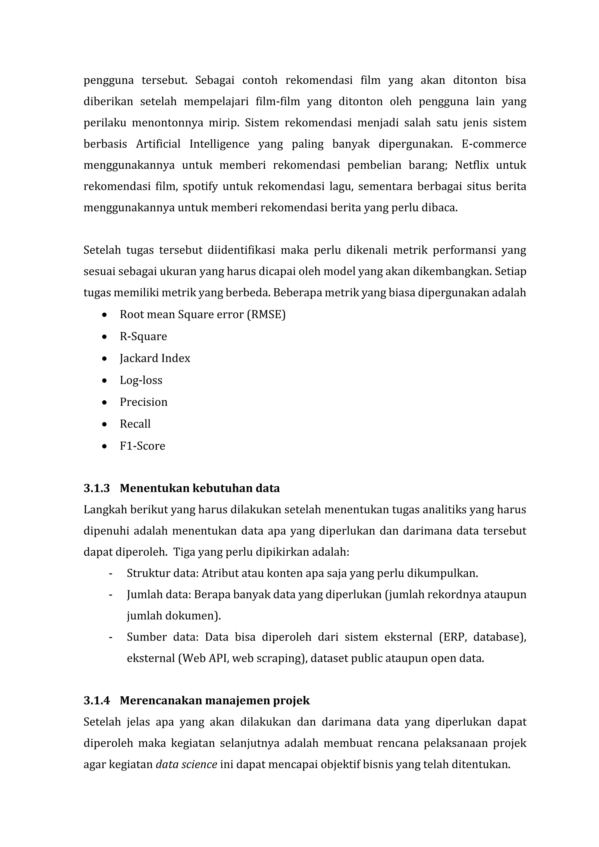 3. metodologi data science dts ta v.1 | PDF