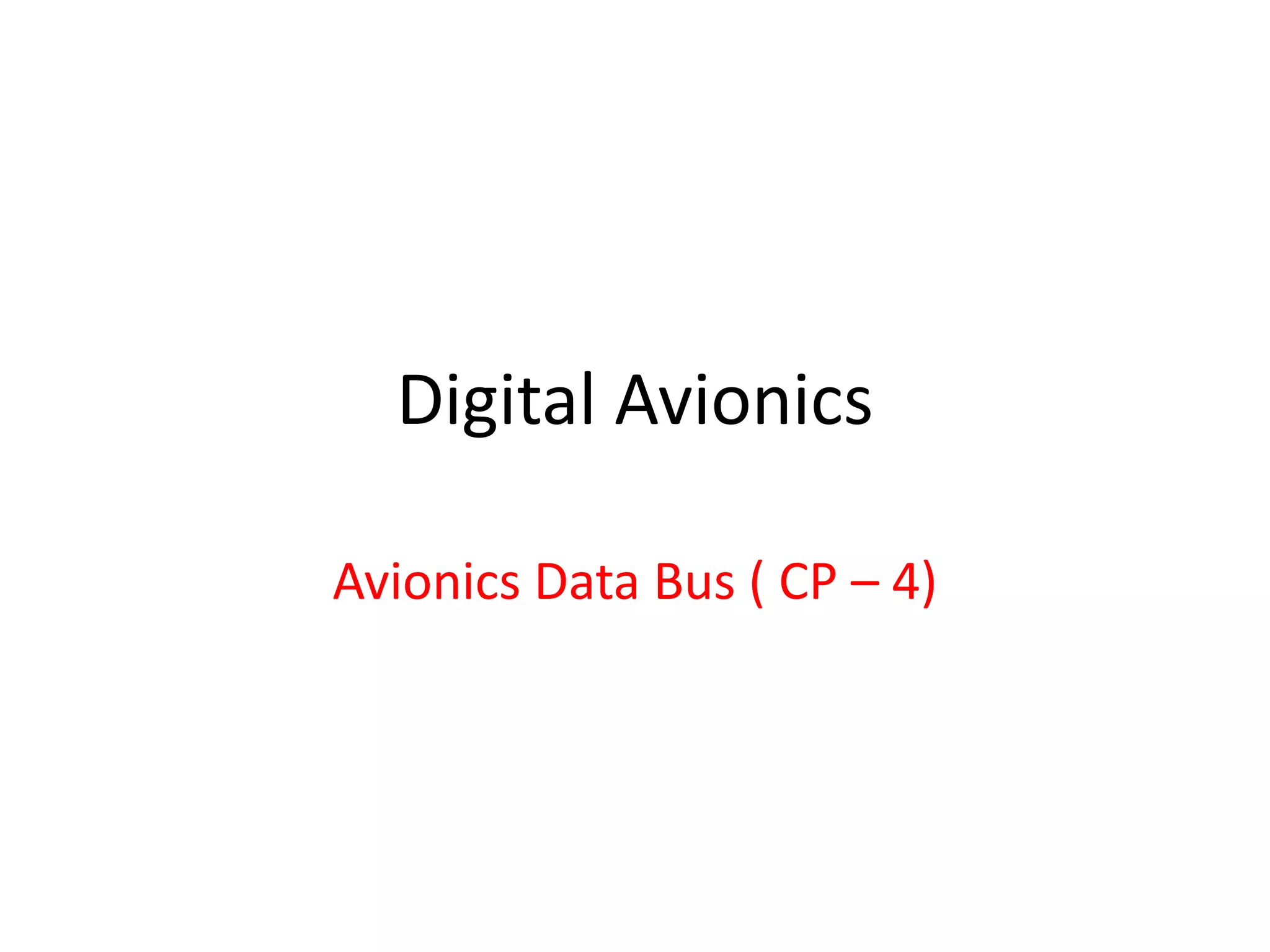3. avionics bus da | PPTX