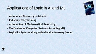 Formal Logic in AI | PPTX