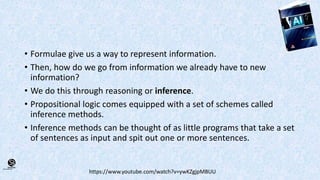 Formal Logic in AI | PPTX