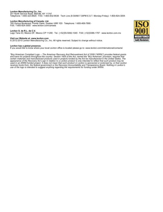 3. ficha tec. conector 2 x30a 250v l6 c seguro leviton código c2623 | PDF