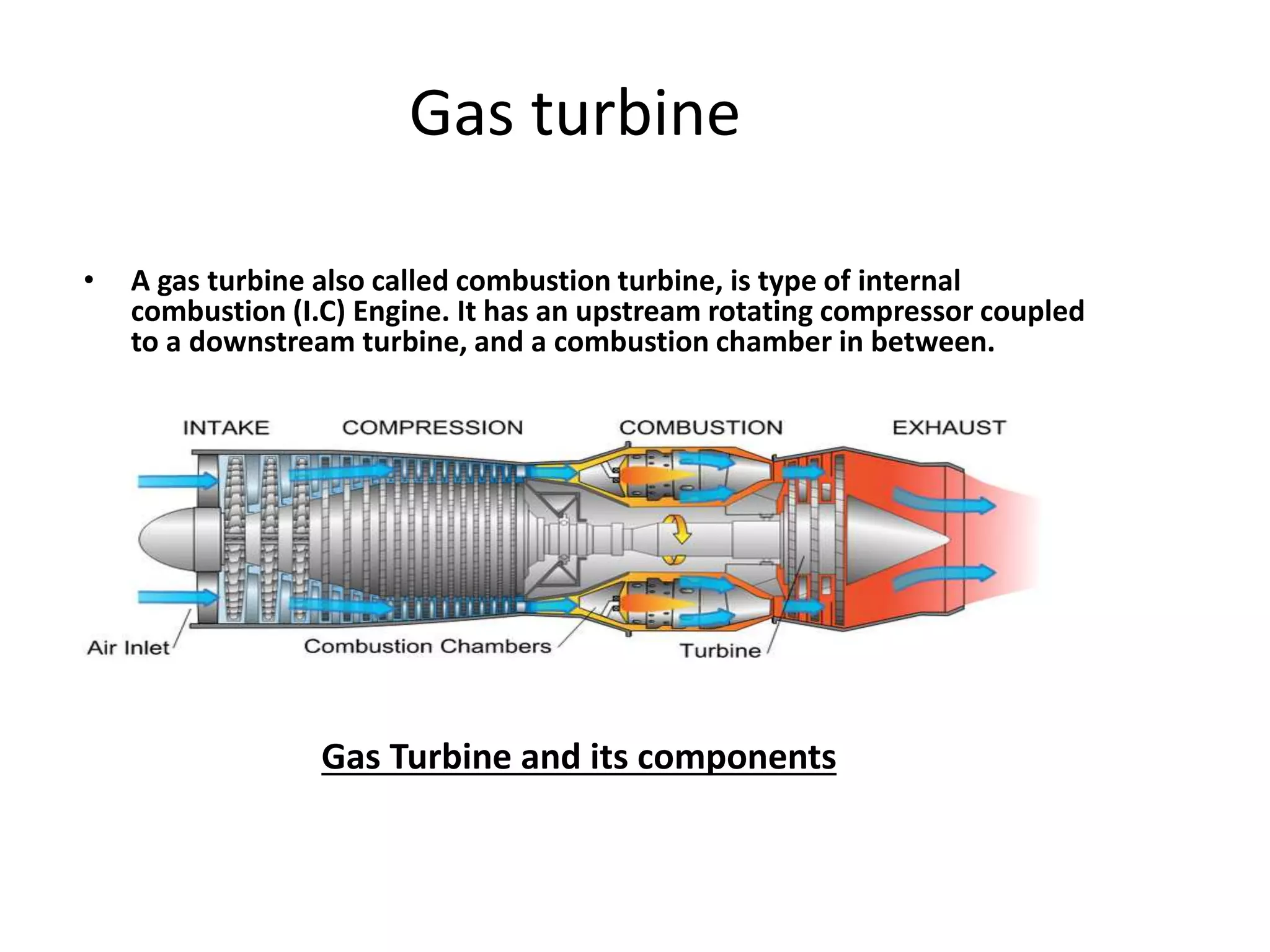 3. gas turbines direct injection engines fixed bed combustors | PPTX ...