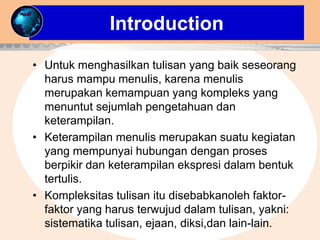 Membuat Tulisan Yang Enak Dibaca _Pelatihan "Professional Writing ...