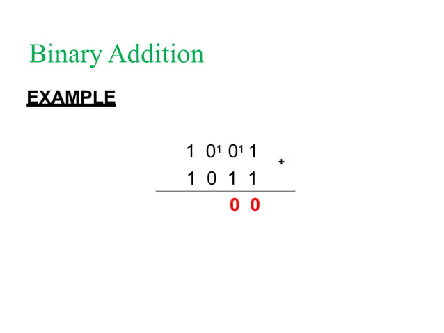 Binary Arithmetic | PPTX | Technology & Computing