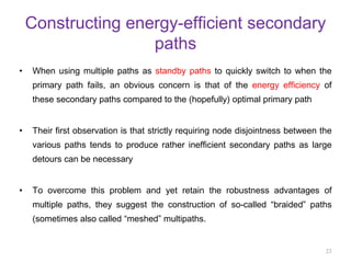 energy efficient unicast | PPT