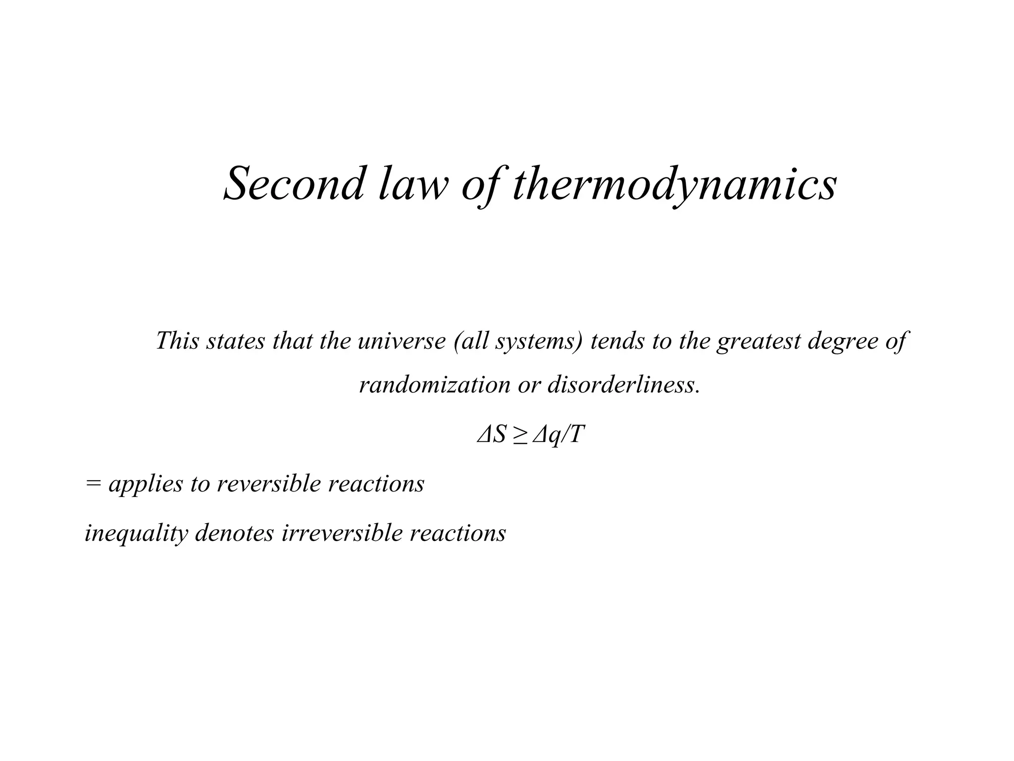 3.biochemical thermodynamics | PPT