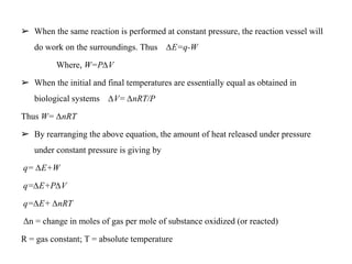 3.biochemical thermodynamics | PPT