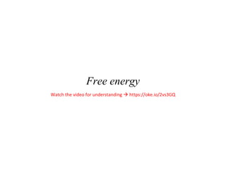 3.biochemical thermodynamics | PPTX