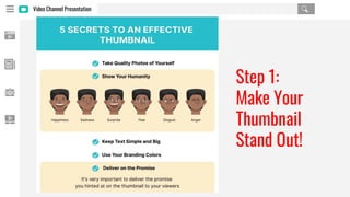 YouTube Thumbnail Creation | PDF