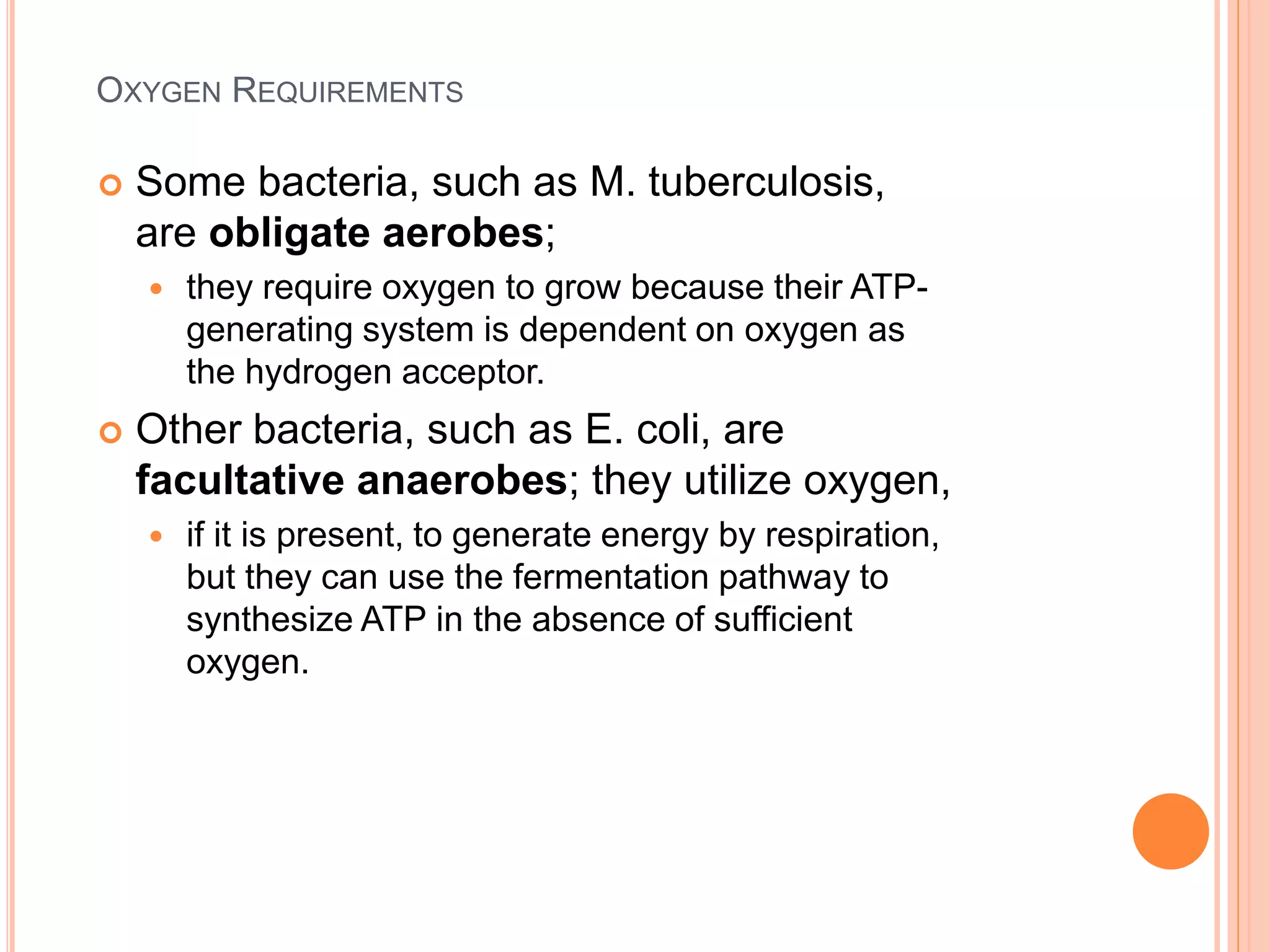 physiology of microorganisms | PPTX