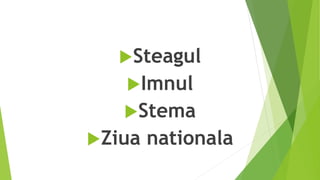 3. simbolurile româniei clasa a vi-a | PPTX