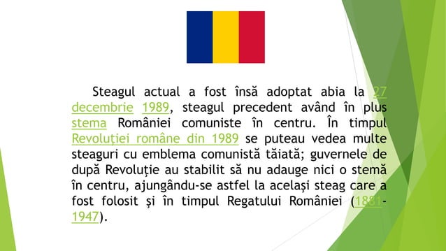 3. simbolurile româniei clasa a vi-a | PPT