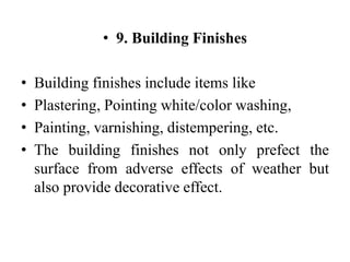 Elements of Building/home Built Environment | PPTX
