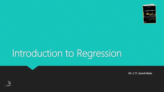 Introduction to regression | PPTX