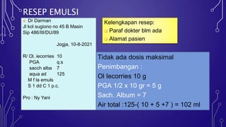 3. ppt emulsi sri n | PPTX