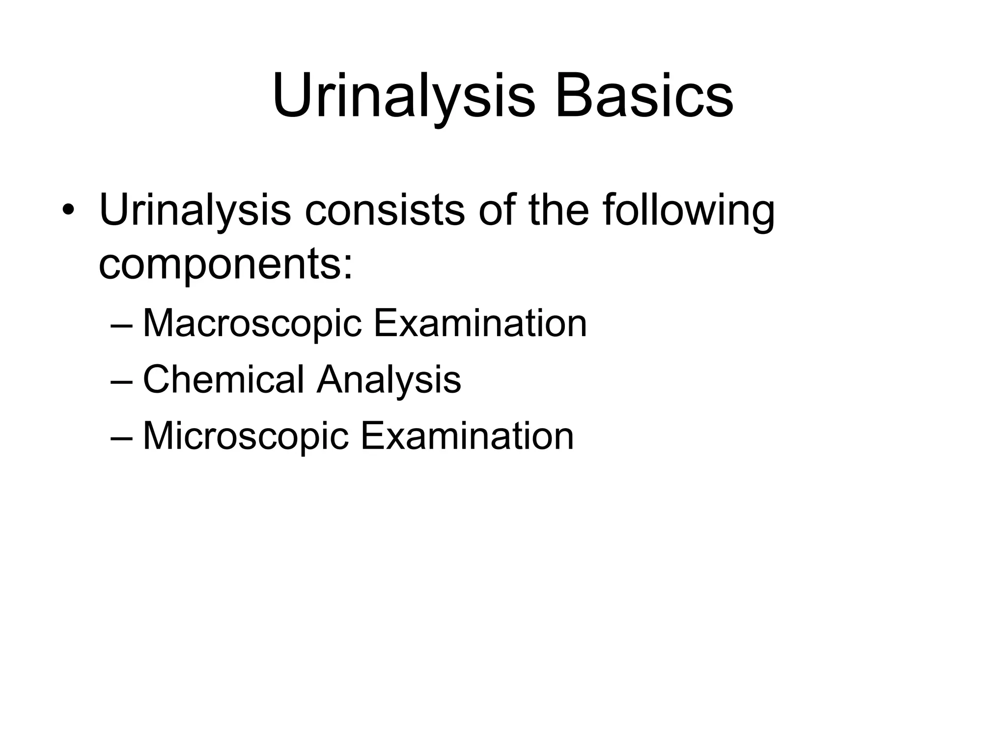 3.4.5.a urinalysis | PPT