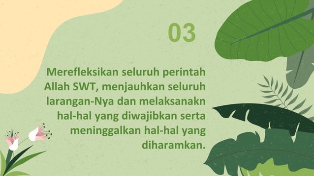 3. amalan penduduk surga | PPTX
