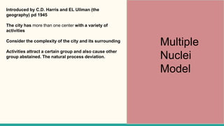 Landuse Models | PPTX