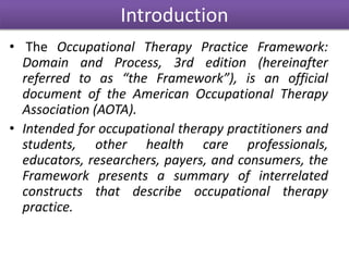 3.1 presentation on aota otpf | PPTX