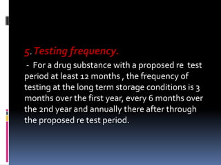 STABILITY GUIDELINE Q1A. | PPT