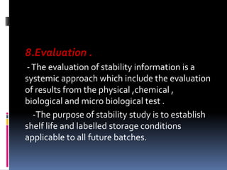 STABILITY GUIDELINE Q1A. | PPT