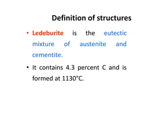 3. iron carbon system | PPTX