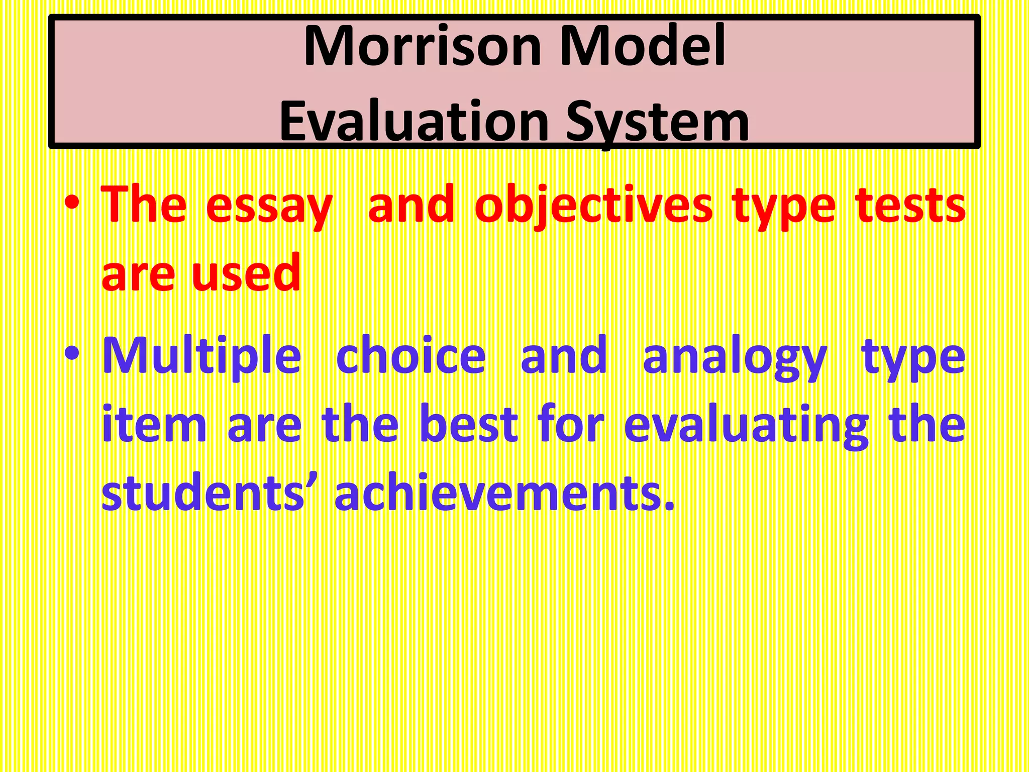 3. unit 3 understanding level morrison model | PPTX