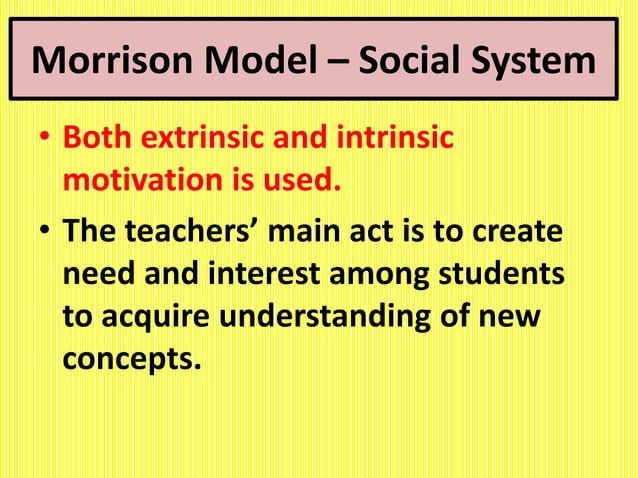 3. unit 3 understanding level morrison model | PPTX