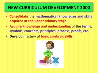 3. new objectives of mathematics 2021 | PPT