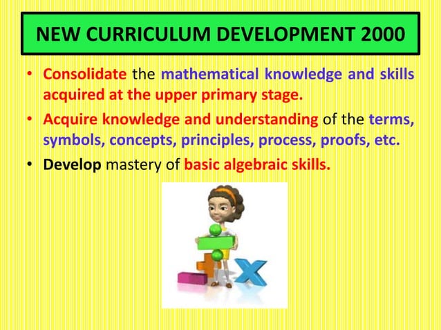 3. new objectives of mathematics 2021 | PPT