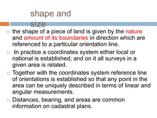 3. lecture 2 cadastral surveying | PPTX