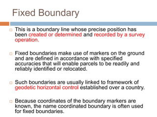 3. lecture 2 cadastral surveying | PPTX