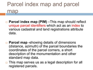 3. lecture 2 cadastral surveying | PPTX