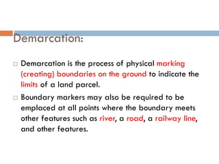 3. lecture 2 cadastral surveying rpv | PDF
