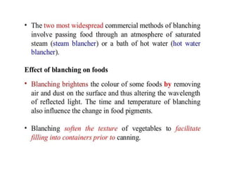 Blanching | PPTX
