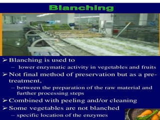 Blanching | PPTX