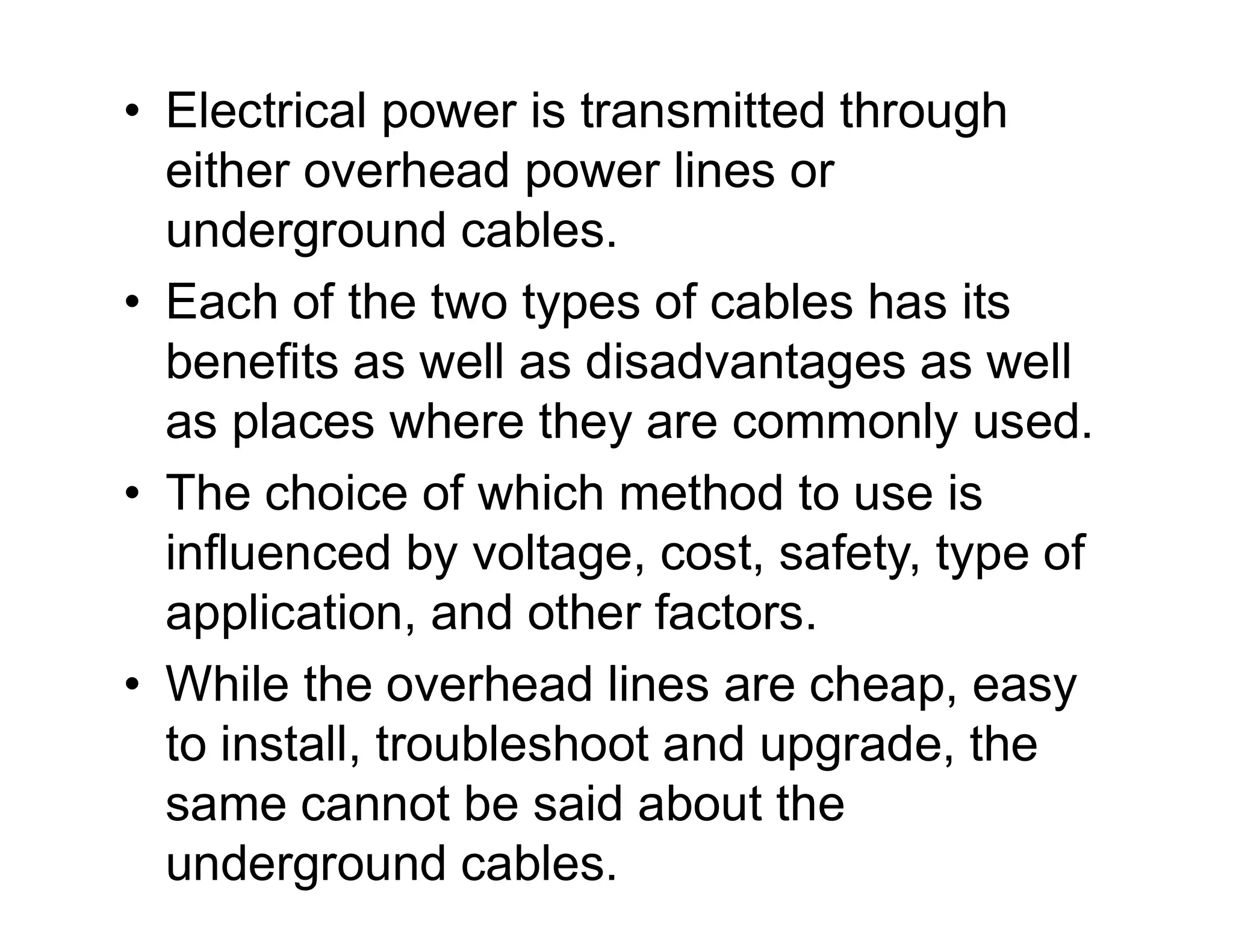 3.chapter 1 ohtl vs cables | PDF
