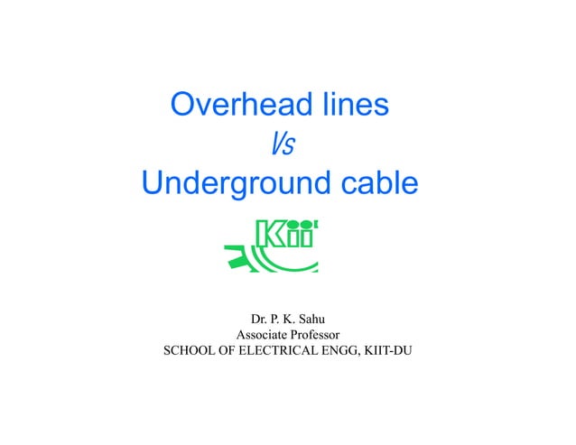 3.chapter 1 ohtl vs cables | PPT