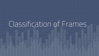 Classification of Frames | PPTX