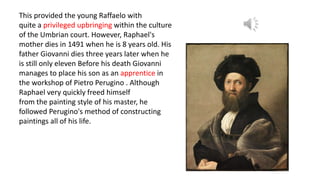 Raphael biography for Greek ESL students | PPTX