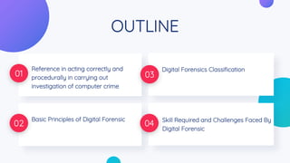 Digital forensic principles and procedure | PDF