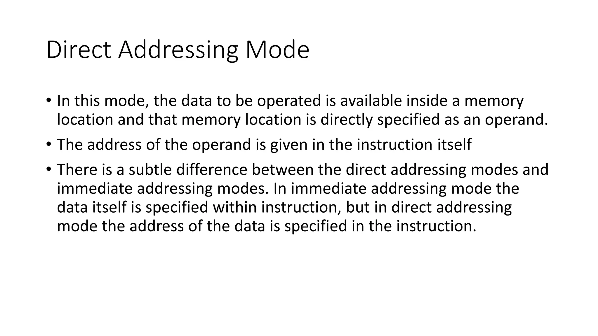 3. Addressing Modes in 8085 microprocessor.pptx | Operating Systems ...