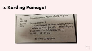 Ang Kard Katalog at ang OPAC | PPTX