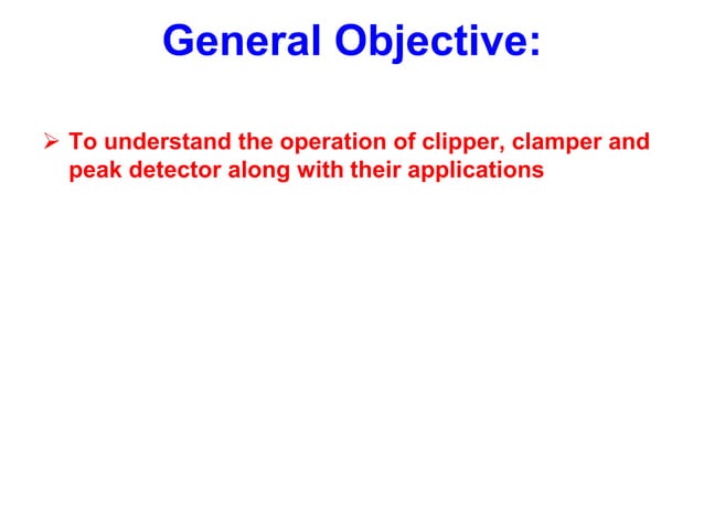 3.4.Clipper,clamper,peak detector.ppt | Technology & Computing